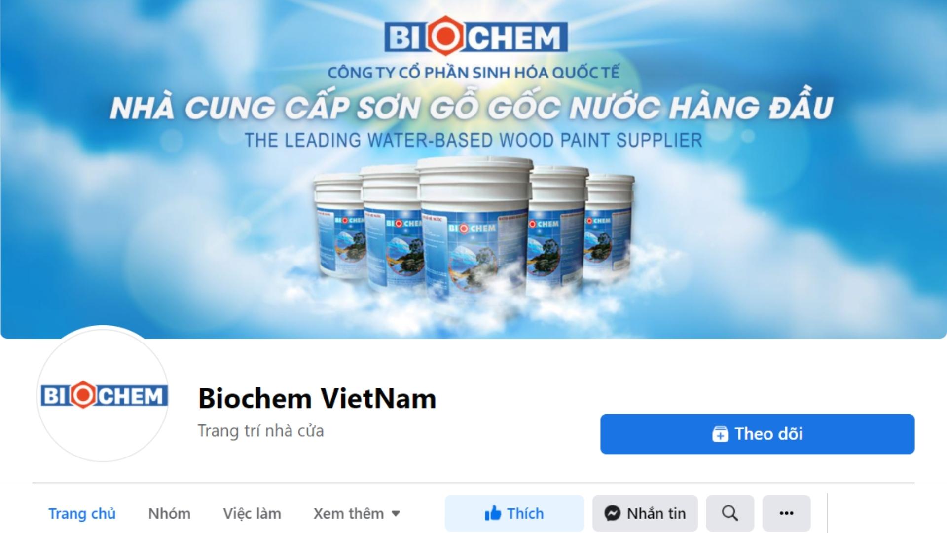 Sơn Gỗ Hệ Nước - BIOCHEM